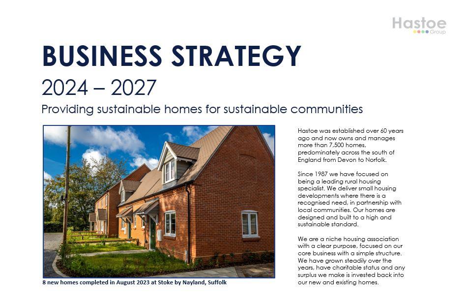 Hastoe's Business Strategy - Hastoe Group